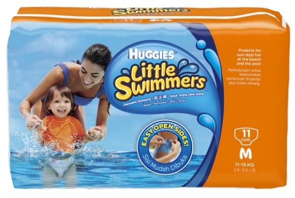 Kiddie Pool Fun With Huggies Little Swimmers! | SandyALaMode