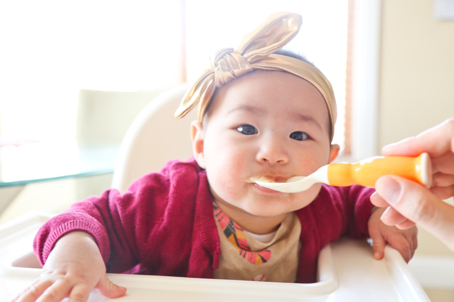Baby Food: Pear Banana Puree with Blendtec | SandyALaMode