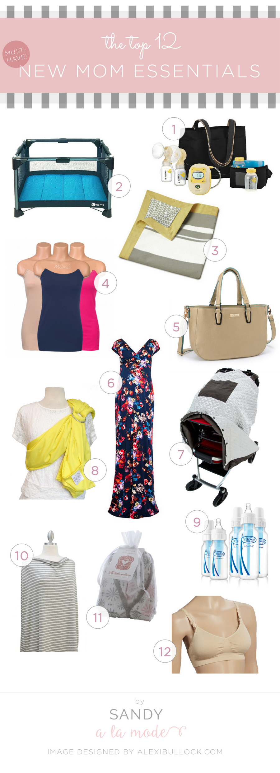New Mom Must-Have Essentials Guide + Giveaway! | SandyALaMode