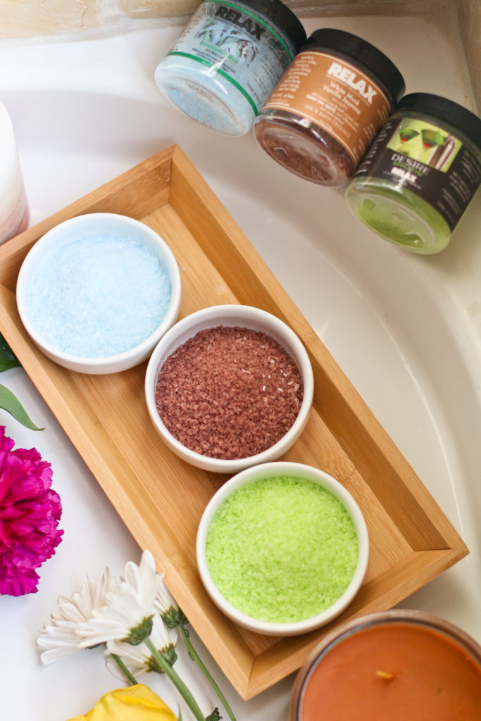 How to set up the perfect spa bath at home! | SandyALaMode