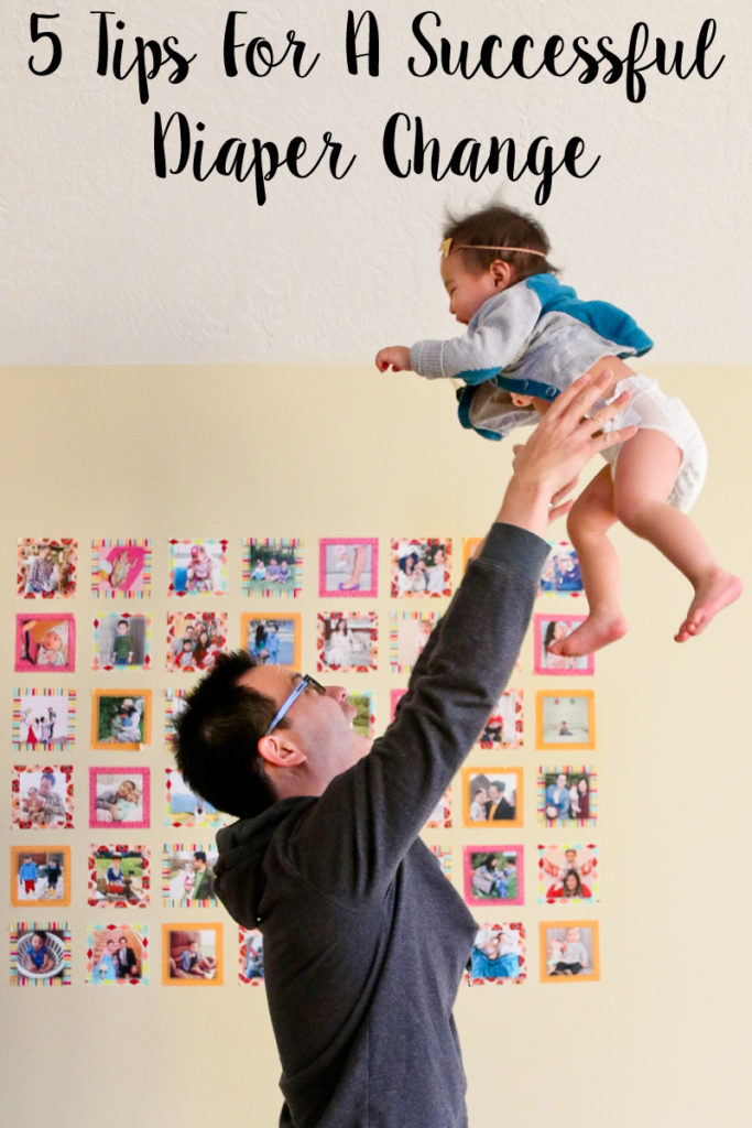 5 Tips for A Successful Diaper Change | SandyALaMode