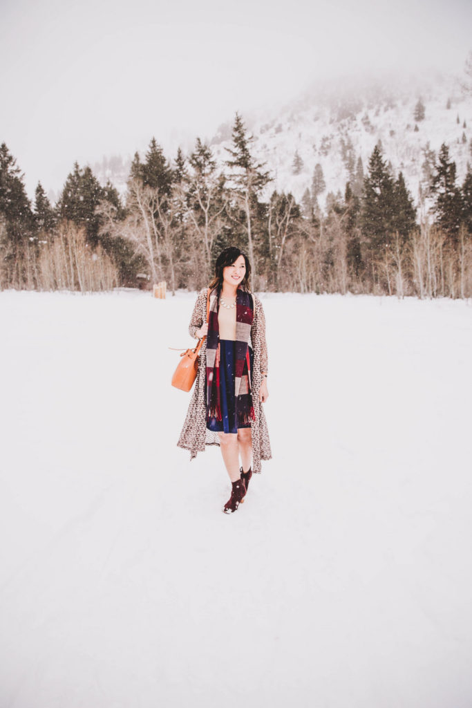 How To Layer With A LulaRoe Dress | SandyALaMode