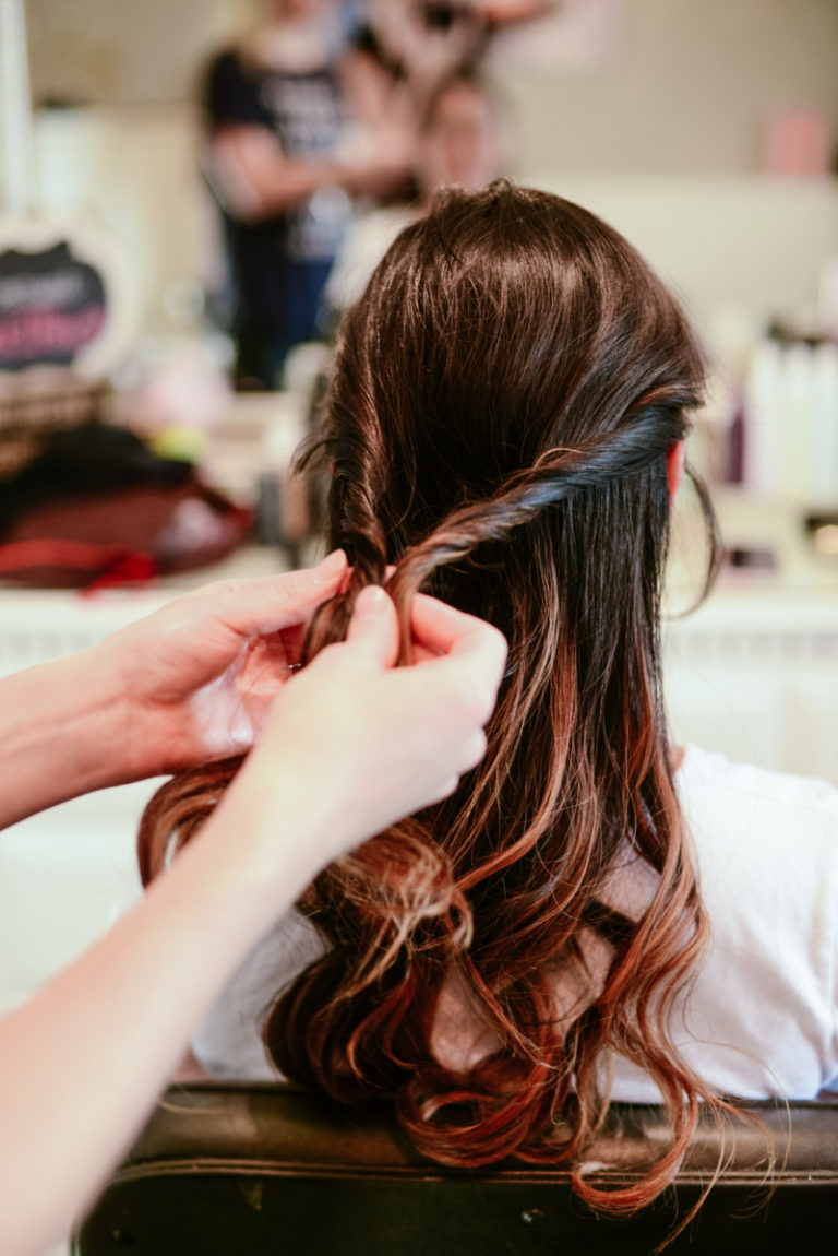 Quick and Simple Half Up Hair Tutorial | SandyALaMode