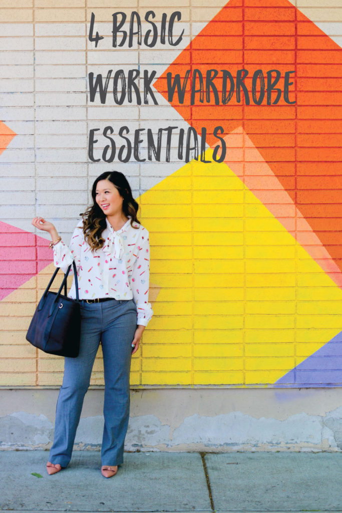 4 Basic Work Wardrobe Essentials + Linkup! | SandyALaMode