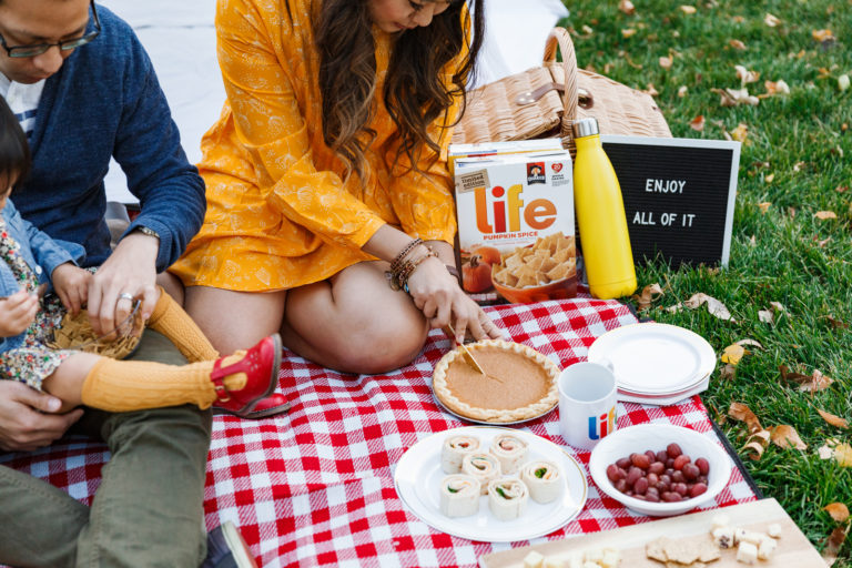 A Little Fall Family Picnic (And A How To)! | SandyALaMode