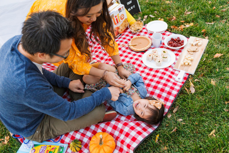 A Little Fall Family Picnic (And A How To)! | SandyALaMode