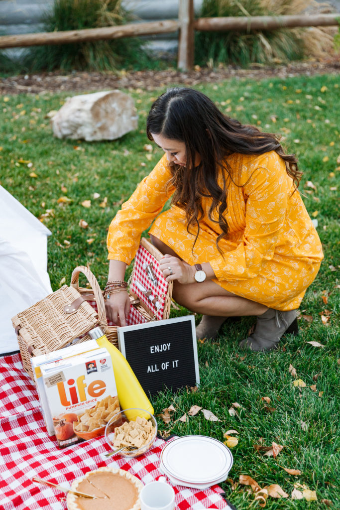 A Little Fall Family Picnic (And A How To)! | SandyALaMode