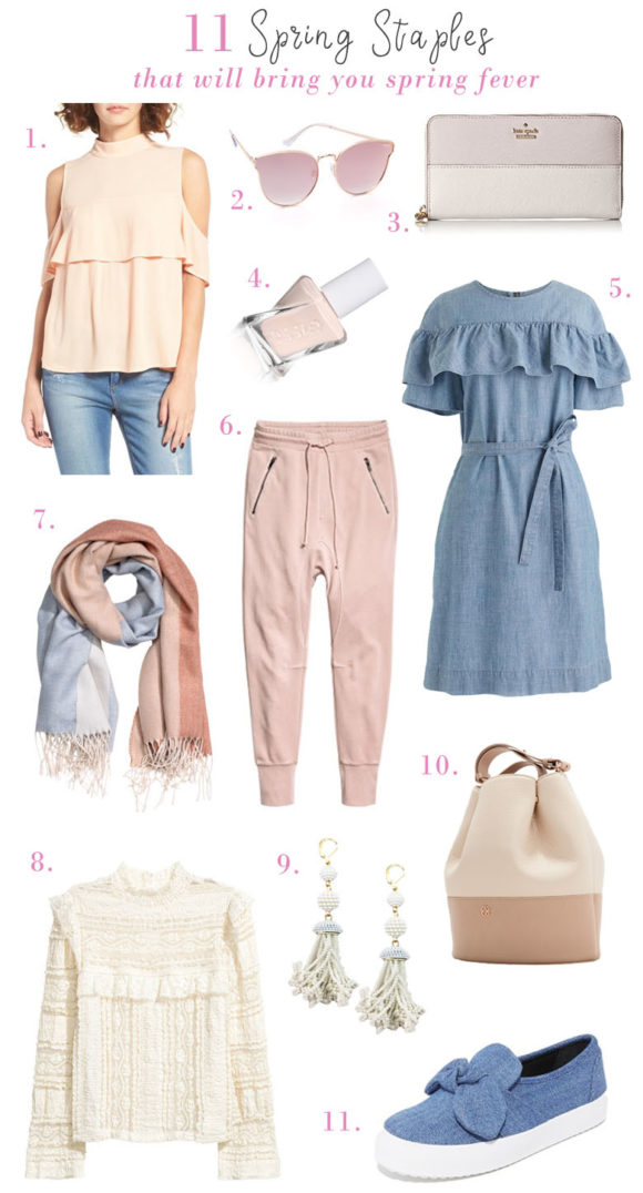 Spring Fever | 11 Cute Spring Fashion Staples | Sandy A La Mode