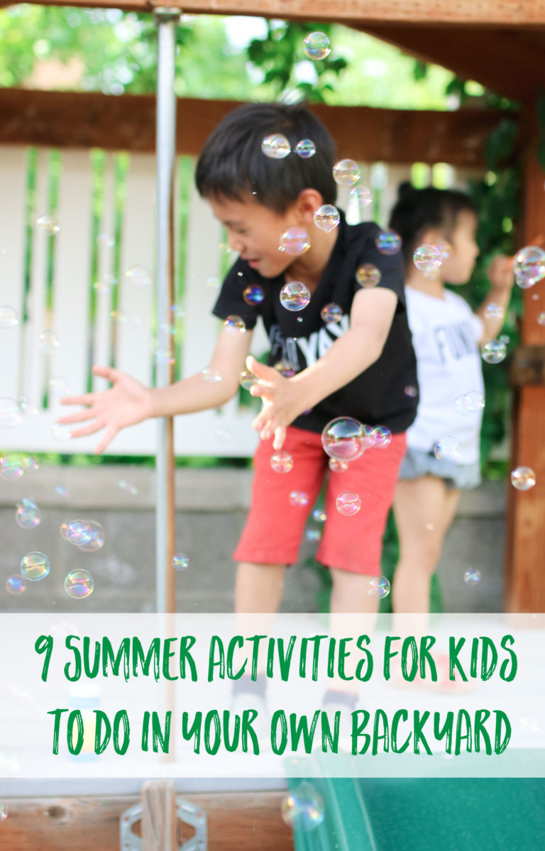 9 Super Fun Summer Activities For Kids | Family | SandyALaMode