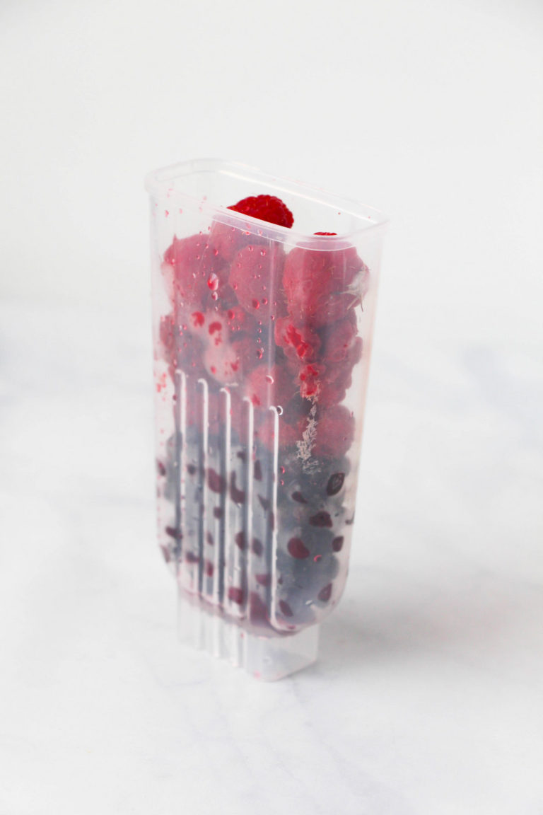 How To Make Patriotic Fruit Popsicles | SandyALaMode
