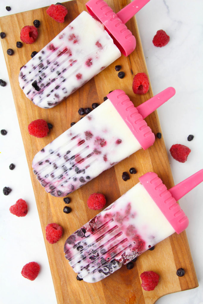 How To Make Patriotic Fruit Popsicles | SandyALaMode