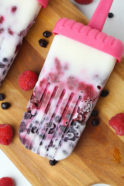 How To Make Patriotic Fruit Popsicles | SandyALaMode