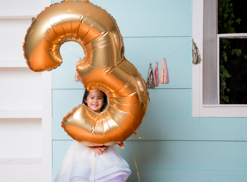 Vivian Turns Three - Her 3 Year Old Pictures | SandyALaMode