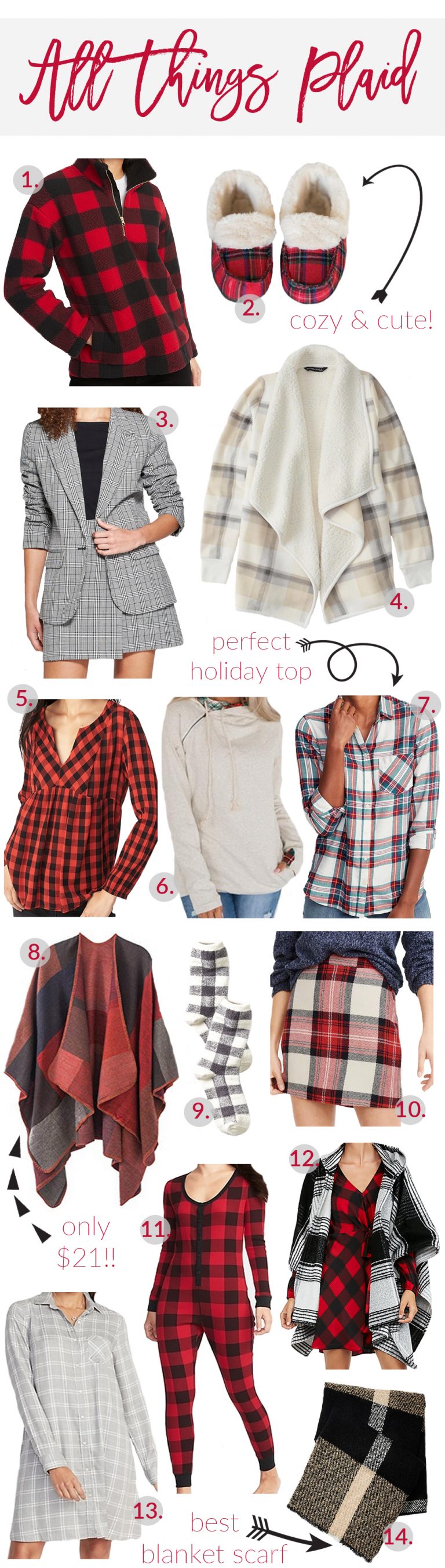 All Things Plaid | Sandy a la Mode