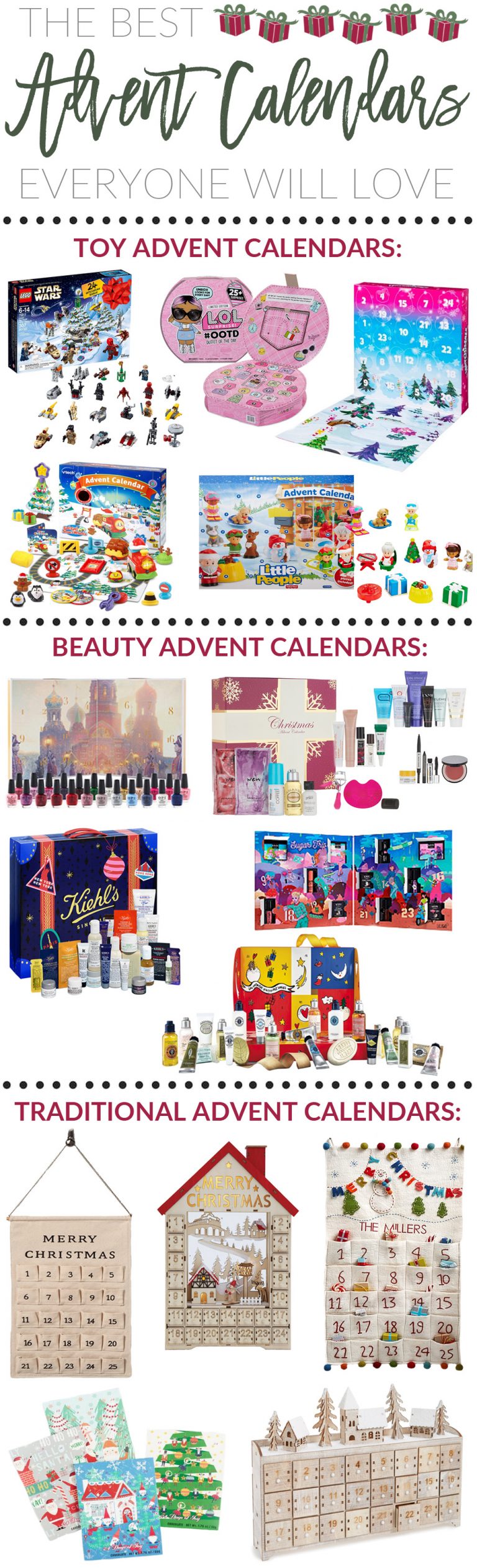 The Best Advent Calendars Everyone Will Love | Sandy a la Mode