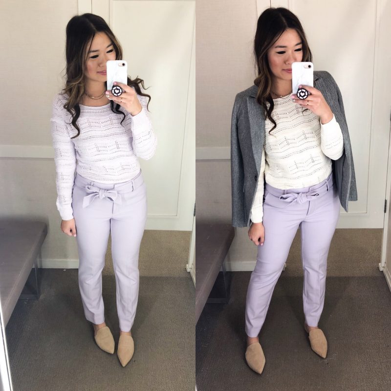 LOFT Dressing Room Try-On Session - February 2019 | SandyALaMode