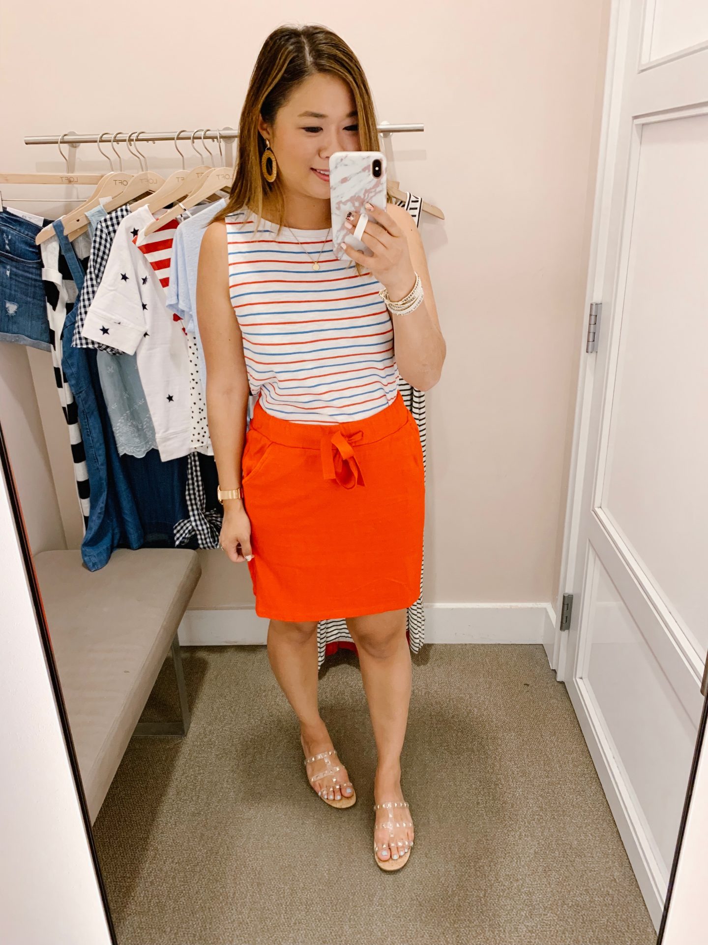 LOFT Dressing Room Try-On Session - June 2019 (4th of July Inspired ...