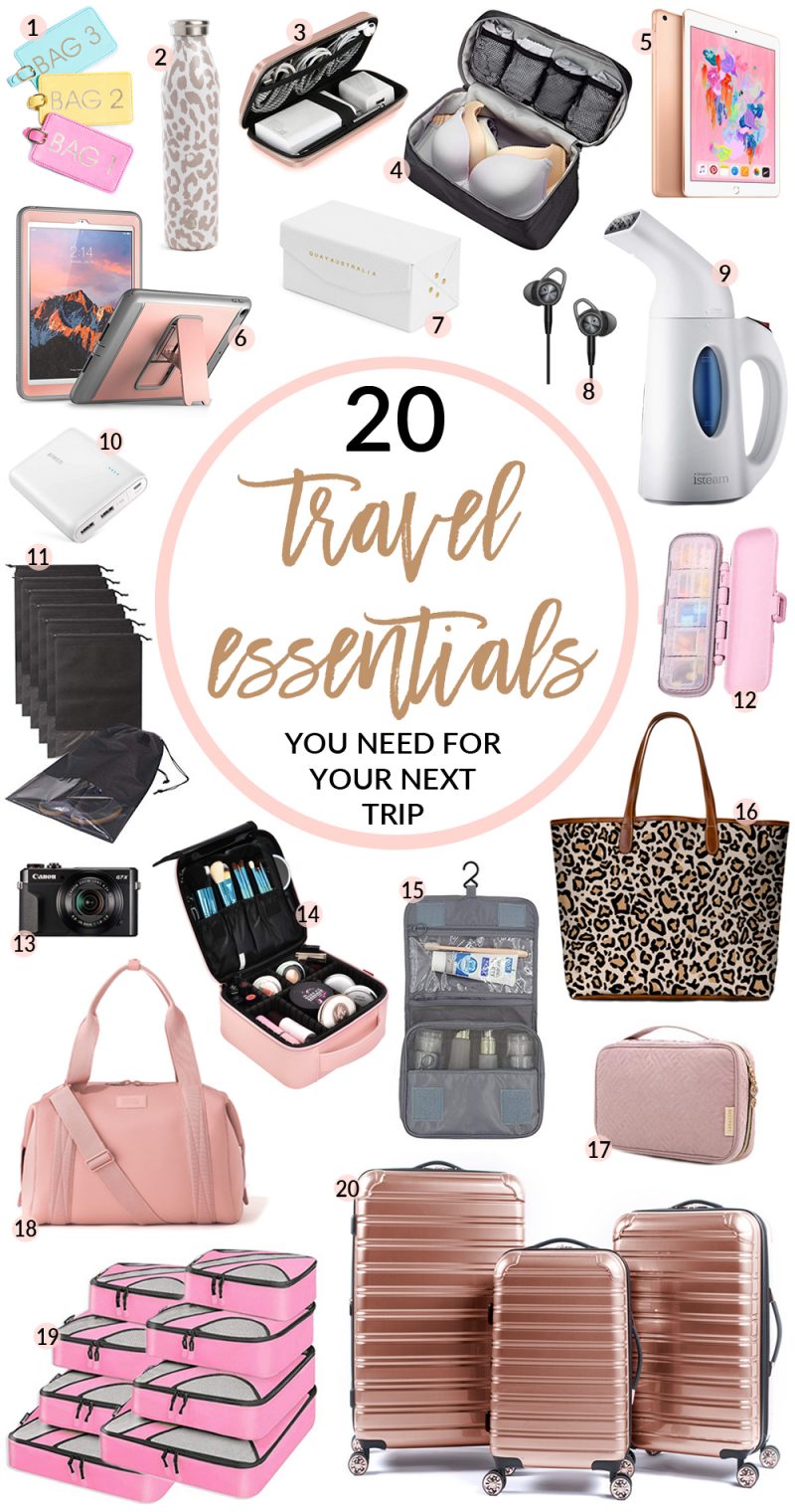 My Must Have Travel Essentials | SandyALaMode