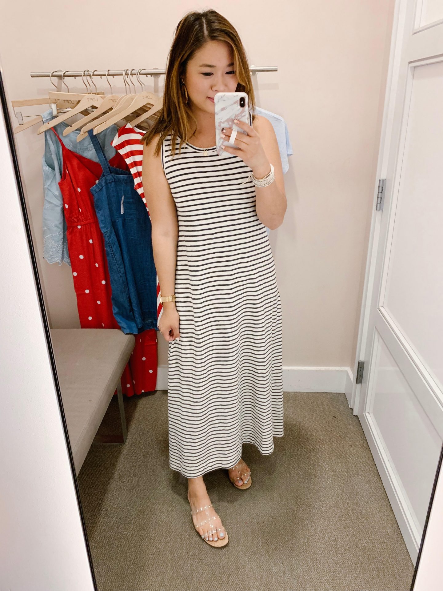 LOFT Dressing Room Try-On Session - June 2019 (4th of July Inspired ...