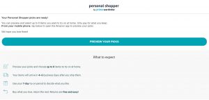 Introducing Amazon Personal Shopper by Prime Wardrobe | SandyALaMode