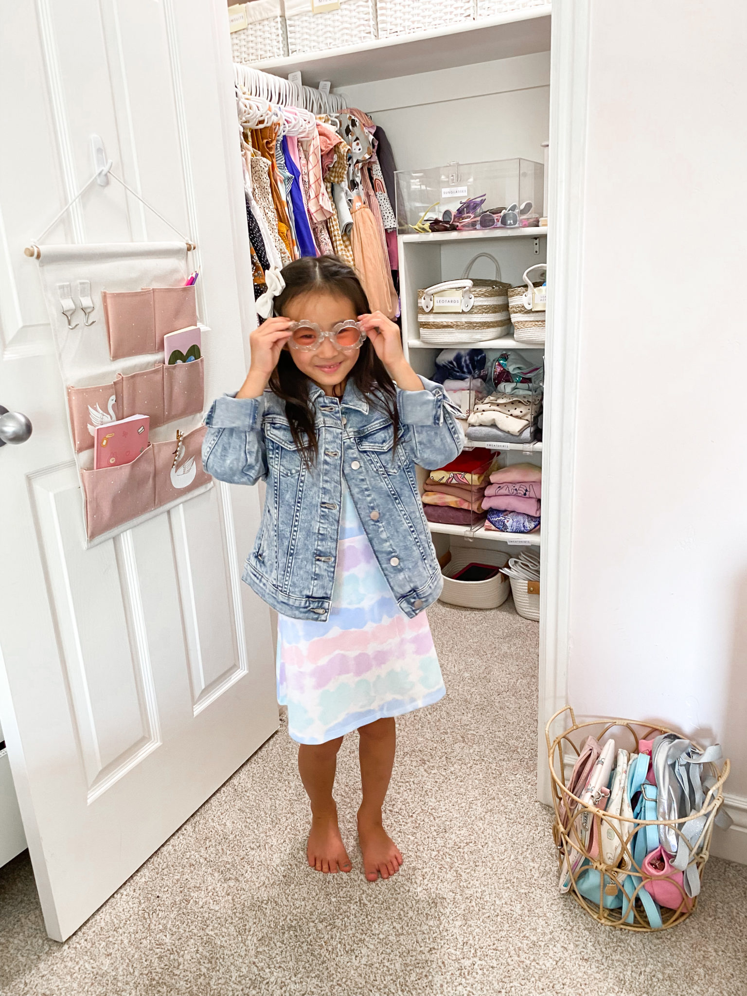 Girl's Room Organization Ideas | SandyALaMode