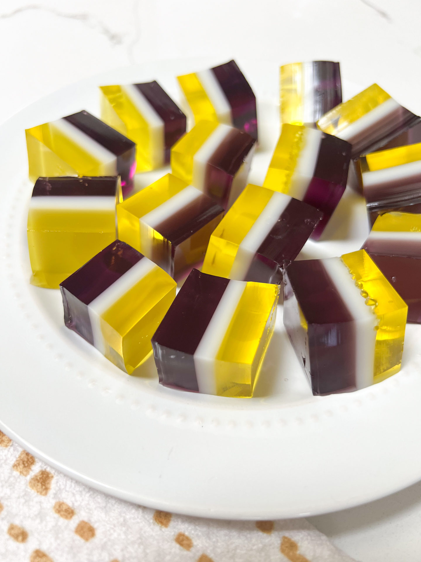 My Mom's Three Layered Jello Recipe | SandyALaMode